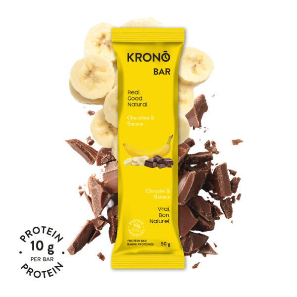 Krono Chocolate and Banana Protein Bar – WHiPs Adventure Company
